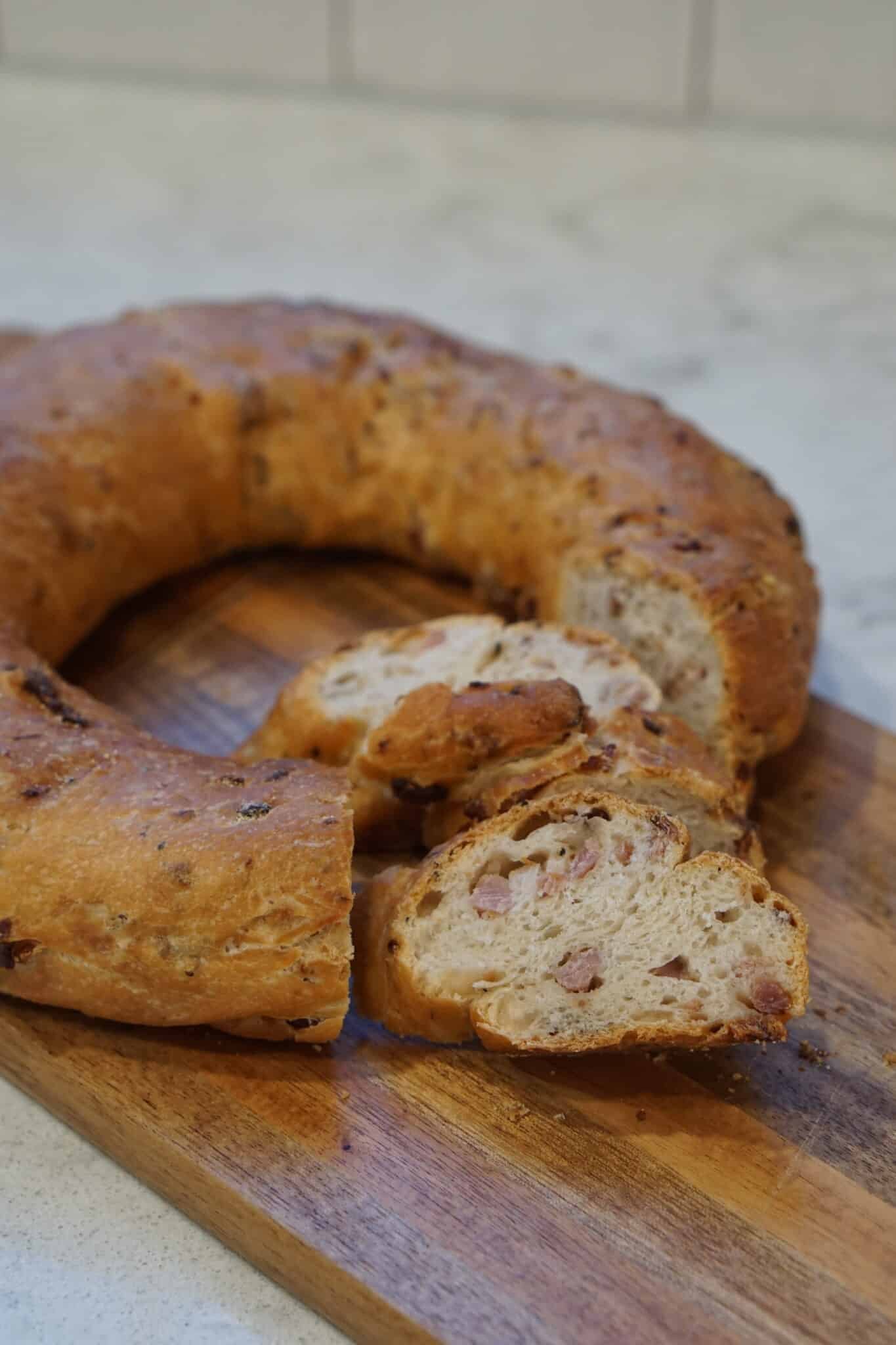 Prosciutto Bread - Via Arthur